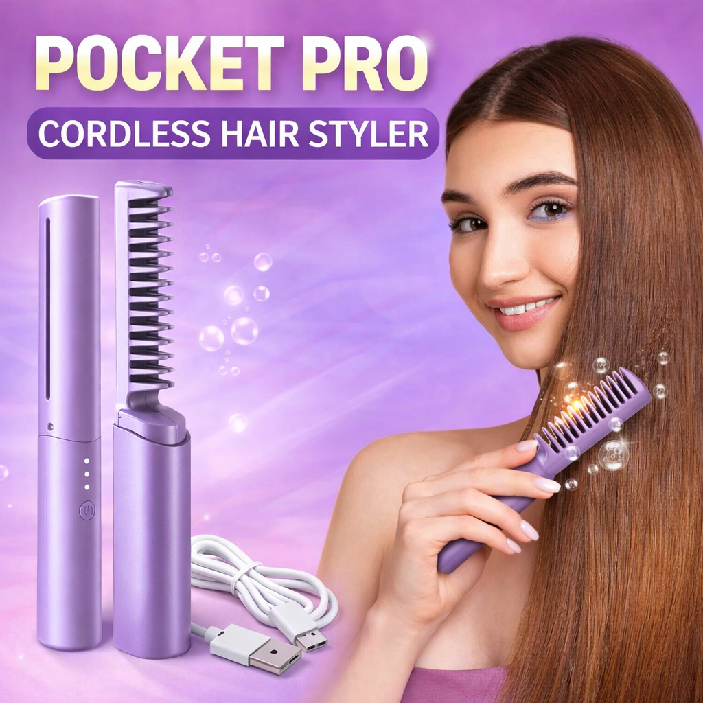 🌬️Pocket Hair Pro™ - Cordless Styler (1 Pc) | Today Only @699/- ⏳ ...